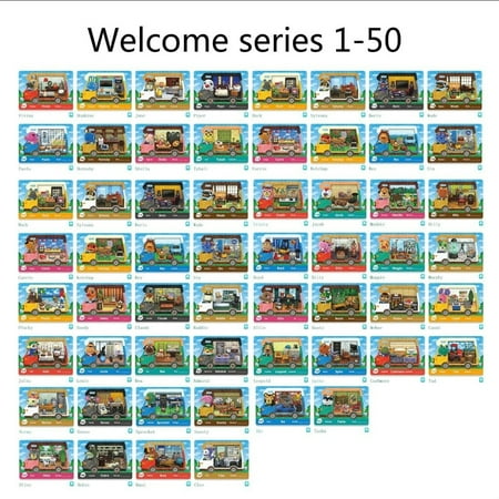 NFC amiibo Cards Compatible With Nintendo Animal Crossing Welcome ...