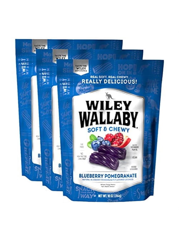 Wiley Wallaby Licorice in Gummy & Chewy Candy - Walmart.com