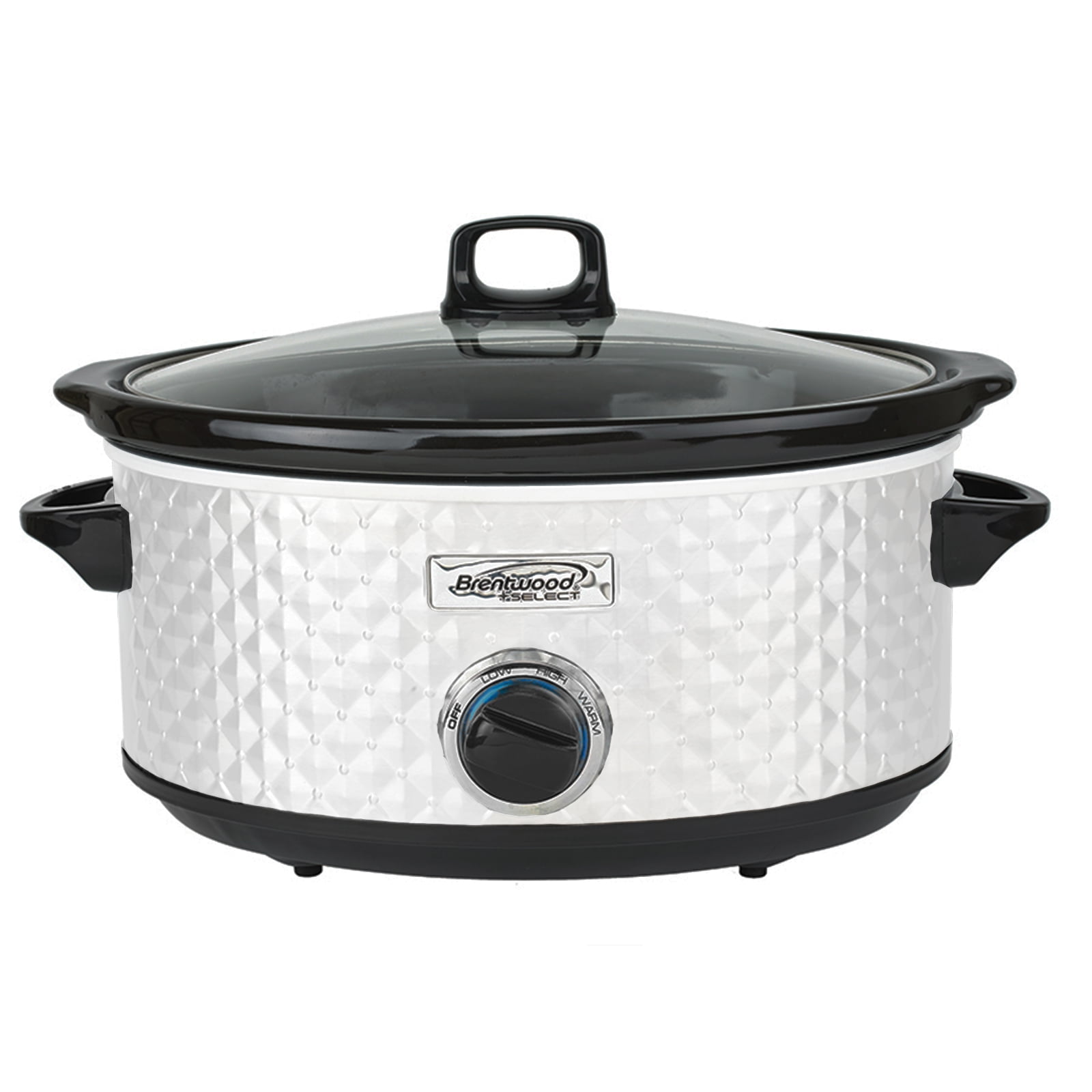 Brentwood Select SC-157W 7 Qt Slow Cooker, White - Walmart.com