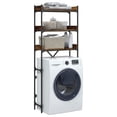 vidaXL Washing Machine Shelf Laundry Room Storage Utility Rack ...