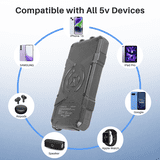 OWNTECH Portable Solar Charger for iphone android, 20000mah Wireless ...