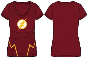 DC Flash Shirt DC Comics Cosplay Flash TShirt - DC Comics Flash Shirt ...