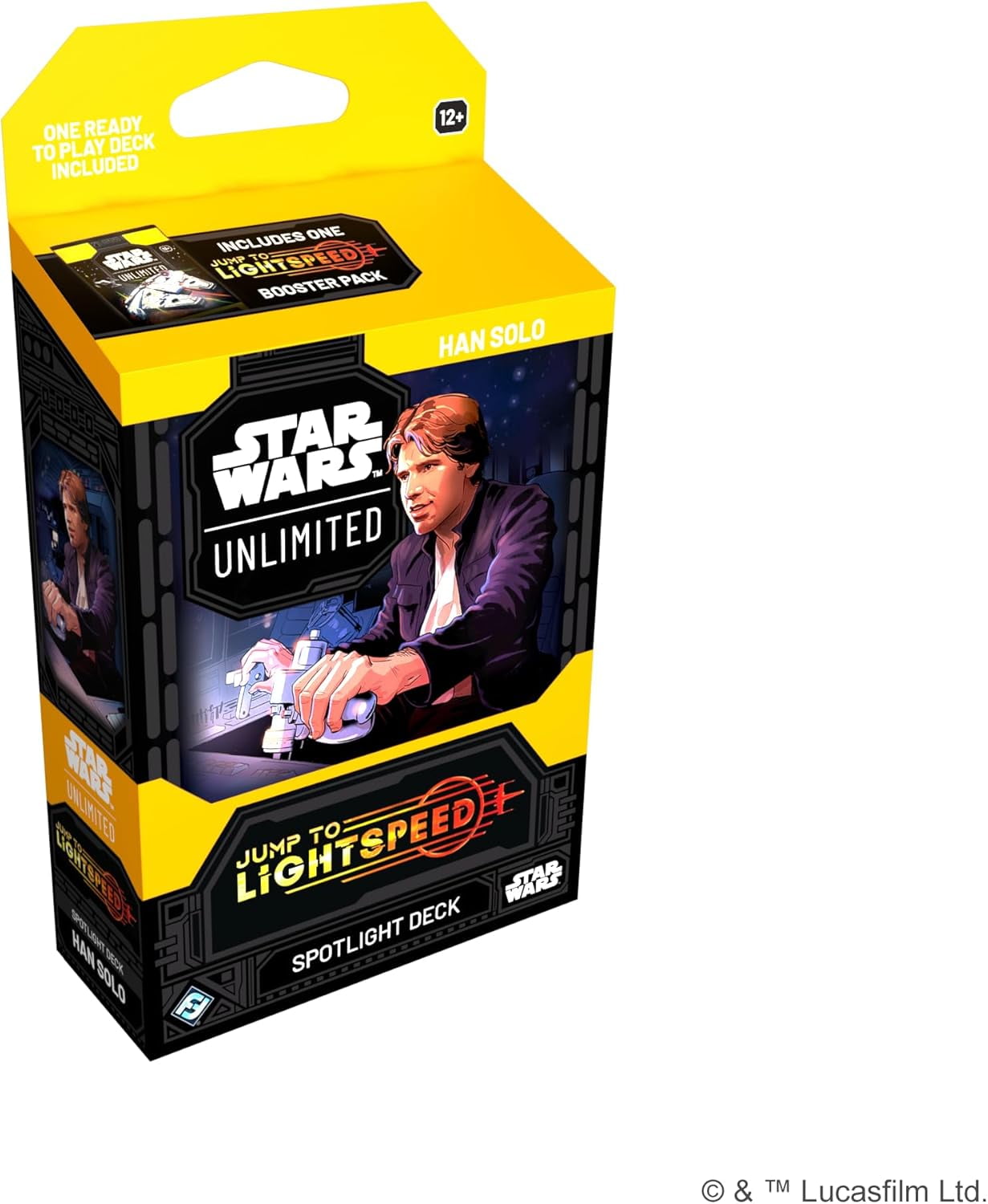 Star Wars: Unlimited TCG Jump to Lightspeed Han Solo Spotlight Deck ...