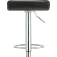 Contoured Contemporary Backless Armless Swivel Height Adjustable ...