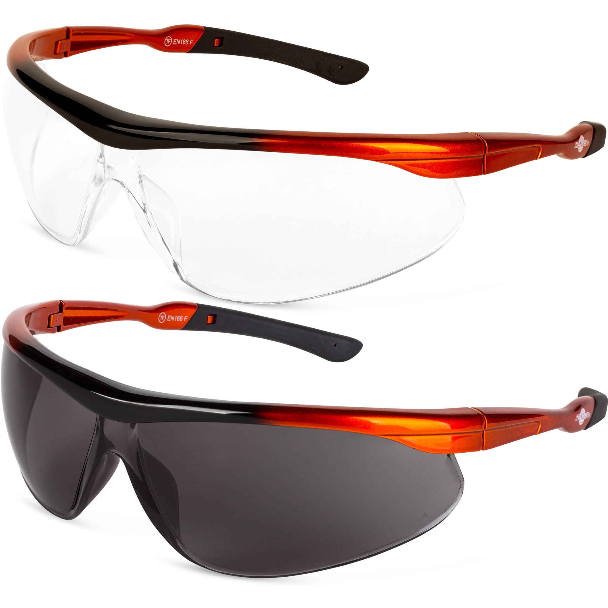 ToolFreak Agent Safety Glasses Clear and Tinted Polycarbonate ...