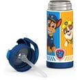 Thermos Stainless Steel Funtainer Water Bottle with Straw, Paw Patrol, 14 Fluid Ounces - Walmart.com