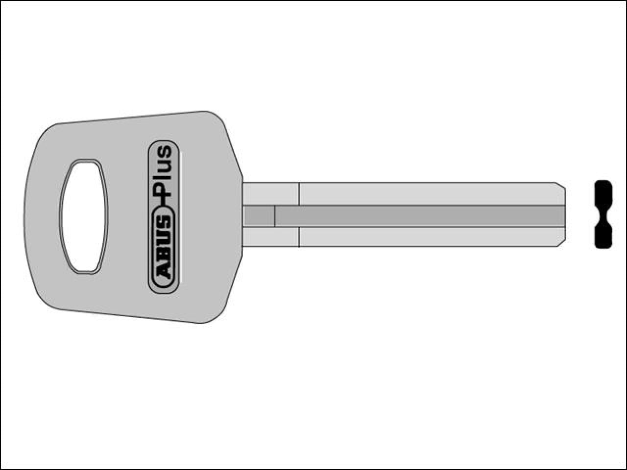 ABUS - Plus Key Blank - Walmart.com