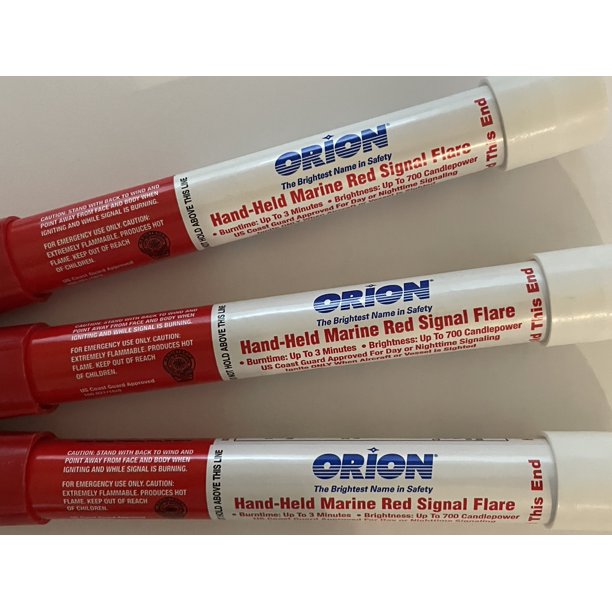 Locate Basic 3 Red Handheld Flare - Walmart.com