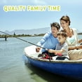 GVDV Telescopic Fishing Rod and Reel Combo, Beginner Fishing Gear with ...