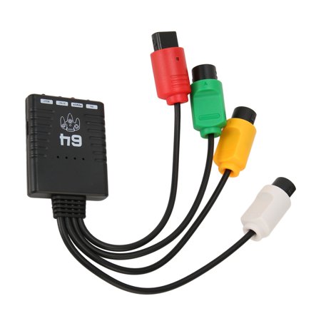 Controller Converter, LED Indicator ESP32 Chip Multiplayer Controller Adapter Support 4 Player ...