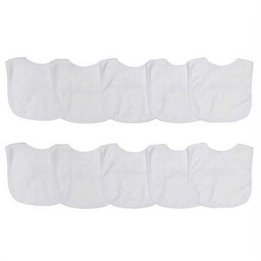 Neat Solutions Cotton and Polyester Baby Bib, 10pk Boys - Walmart ...