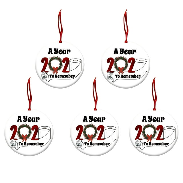 Vikakiooze Remembering 2022 Ornament Year of Quarantine Ornament 2022 ...