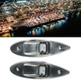 2x Red+Green Marine Boat Navigation LED Side Tear Drop Lights Vertical ...