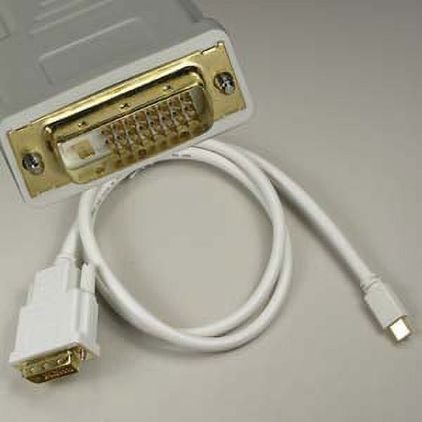 ACCL 3Ft Mini DP Male to DVI Male Cable, 10 Pack - Walmart.com