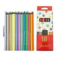 12/18/24 Color Metallic Colored Pencil Set Art Supplies Drawing Pencils ...