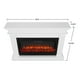 Real Flame Beau Amish Style Solid Wood Electric Fireplace in White ...