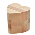 Educational Intelligence Game Luban Lock Valentine's Day Gift 3D Wooden ...
