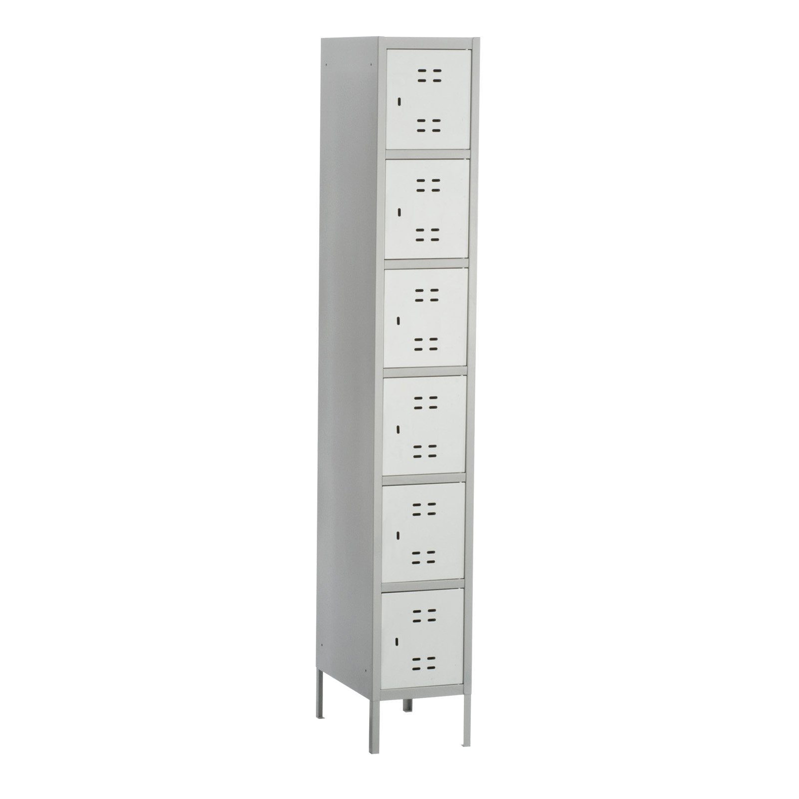 Safco Box Locker, 12w x 18d x 78h, Two-Tone Gray - Walmart.com