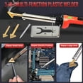 150W Plastic Welder Kit, 3Speed Temperature Control Plastic Welding Kit ...