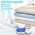 Electric Lint Remover, Rechargeable Sweater Shaver, Cordless Fabric ...