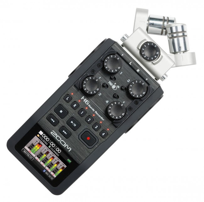Zoom H6 Handy 6 Track Portable Digital Multi Track Recorder - Walmart.ca