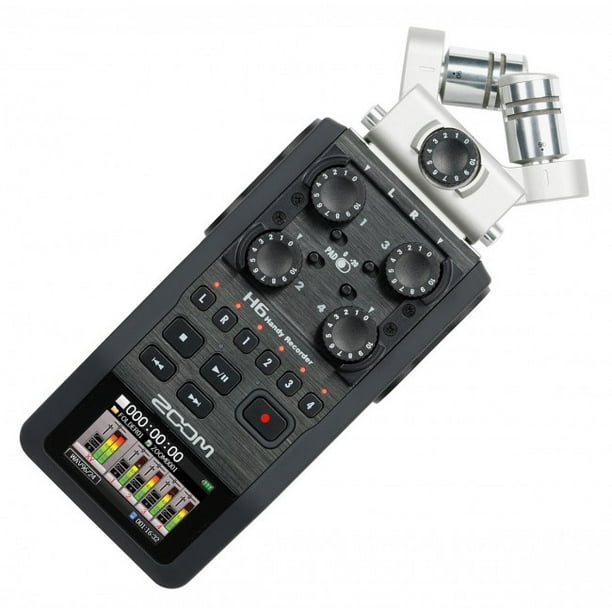 Zoom H6 Handy 6 Track Portable Digital Multi Track Recorder - Walmart.ca