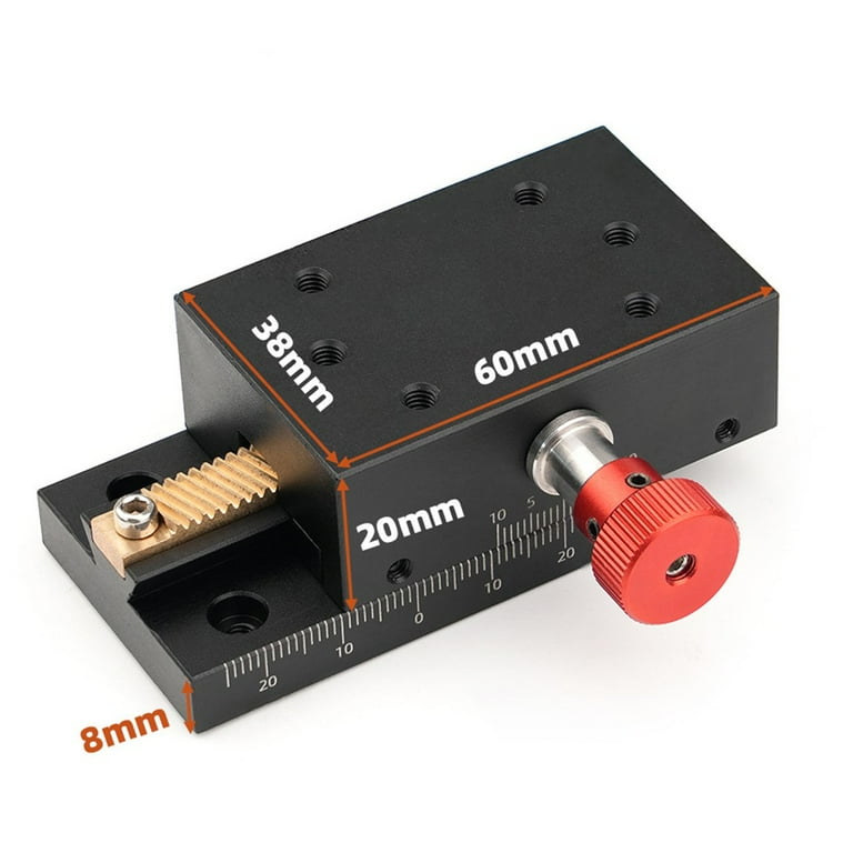Linear Stage X-axis Dovetail Groove Slide Fine Adjustment Displacement ...