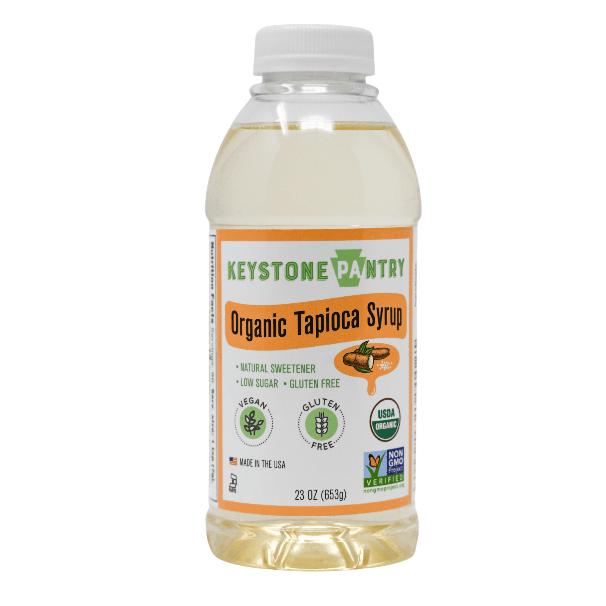 Keystone Pantry Organic Tapioca Syrup – 1 Pint Bottle – Vegan and ...