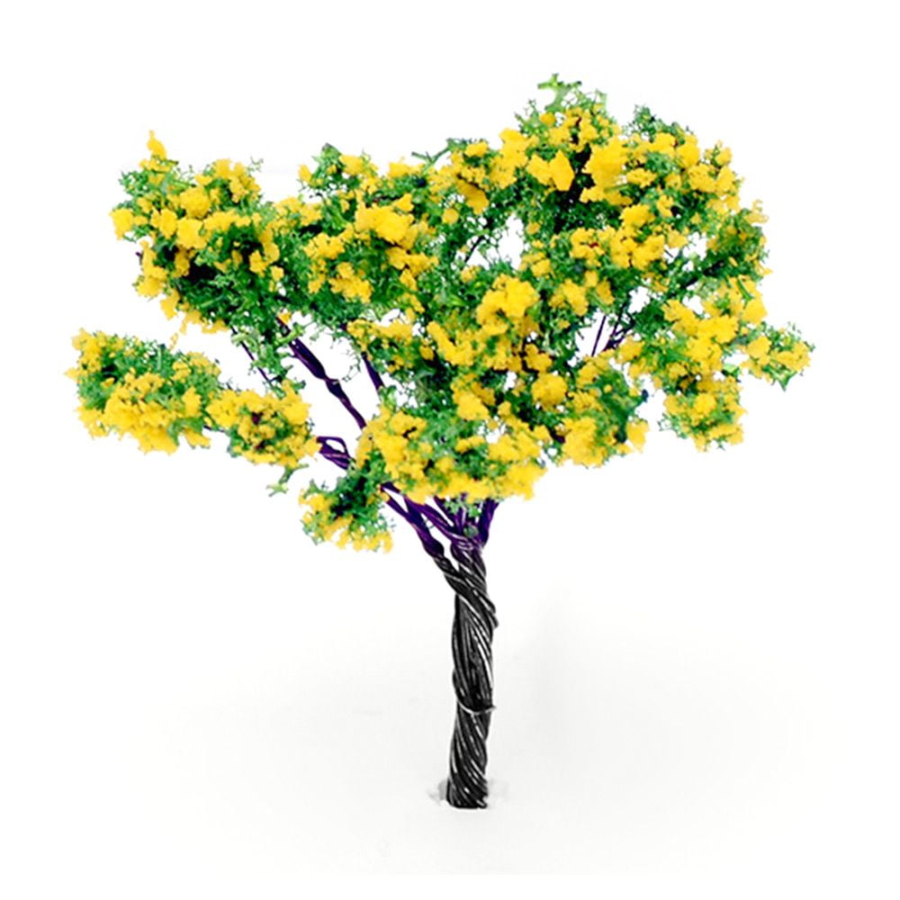 10pcs Architecture Landscape Micro Landscape Artificial Trees Layout ...