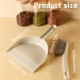 WEIWEIGG Mini Dustpan And Brush Set 2 Pack, Small Broom And Dustpan Set ...