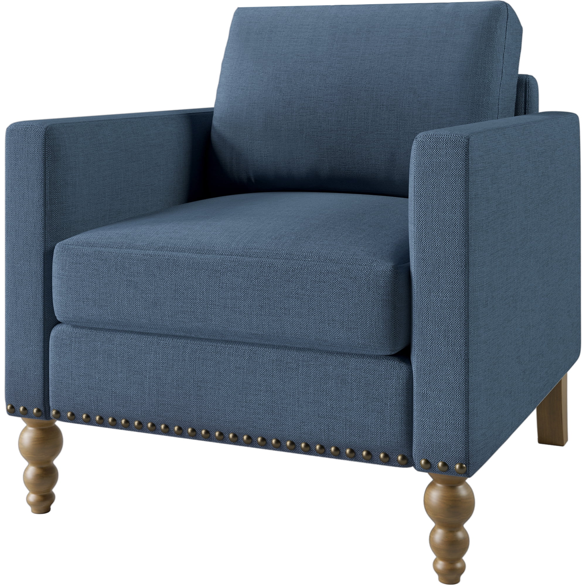 SYNGAR Accent Chair for Living Room, Bedroom Comfy Reading Armchair ...