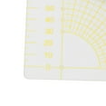 Quarter Circle Fan Shape Foot Seam Ruler Quilting Patchwork Scrapbook ...
