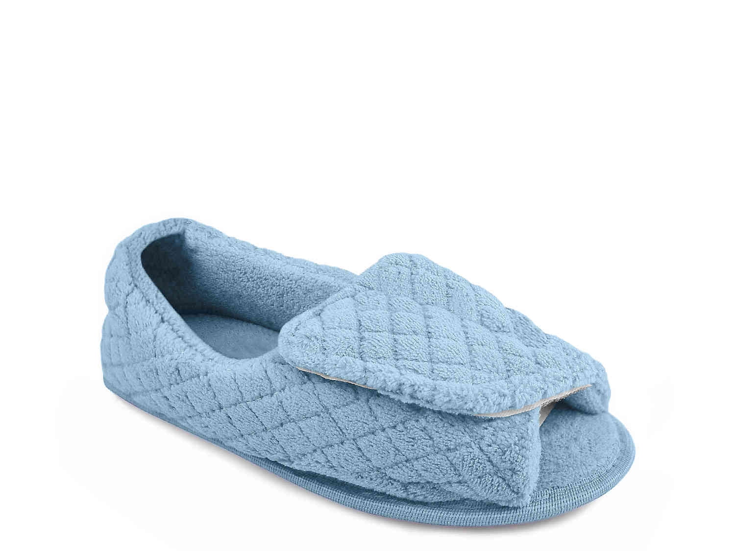MUK LUKS Micro Chenille Adjustable Slipper Women's Slipper Small US ...