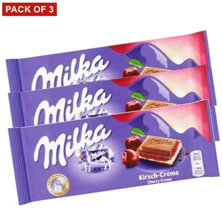 Milka Chocolate Cherry Cream 100g (Pack of 3) - Walmart.ca