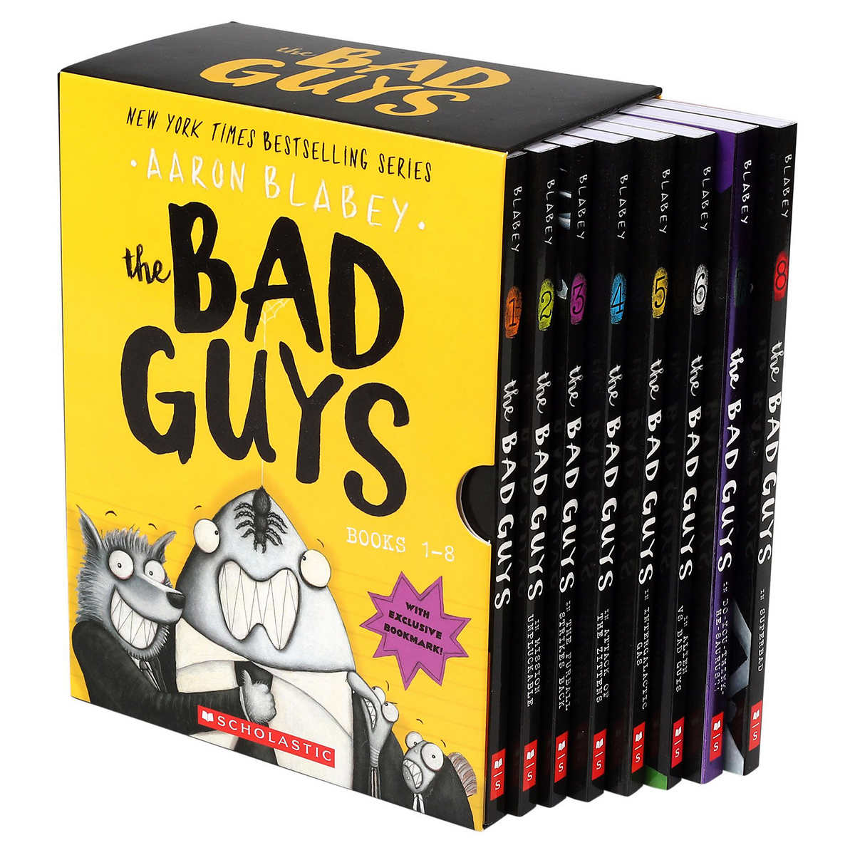 The Bad Guys 8 Book Box Set By Aaron Blabey Walmart the-bad-guys-8-book-box-set-by-aaron-blabey-walmart