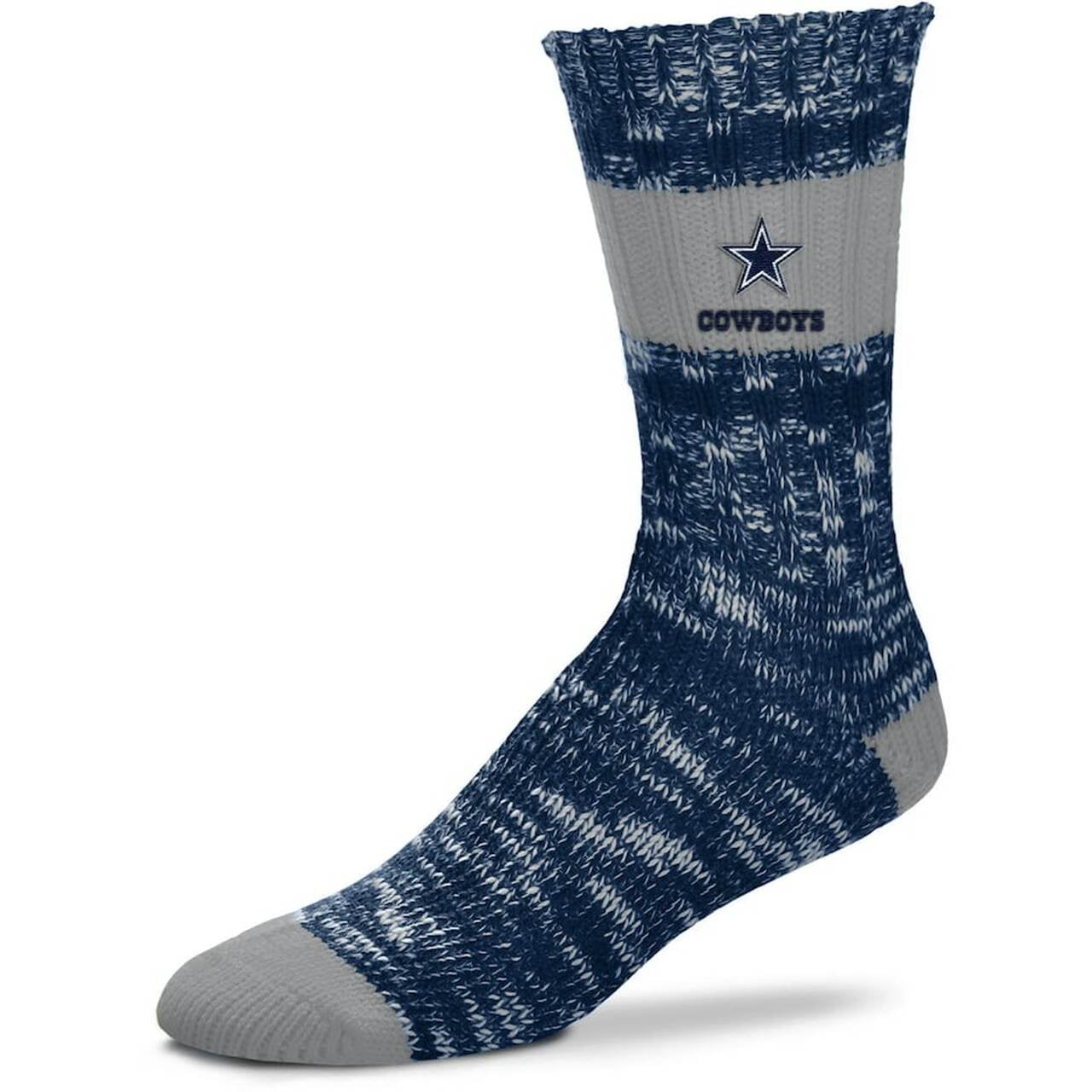 Click here for For Bare Feet Dallas Cowboys Alpine Stripes Crew S... prices