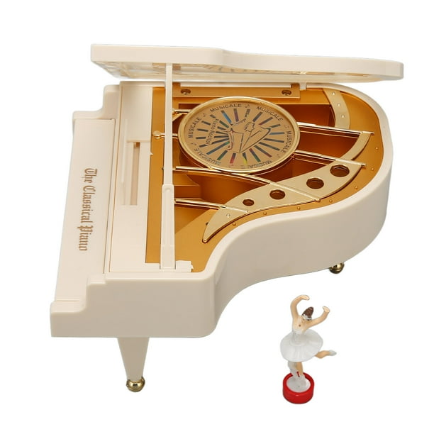 Piano Music Box, Ballet Girl Dancing Music Box Stable Multipurpose ...