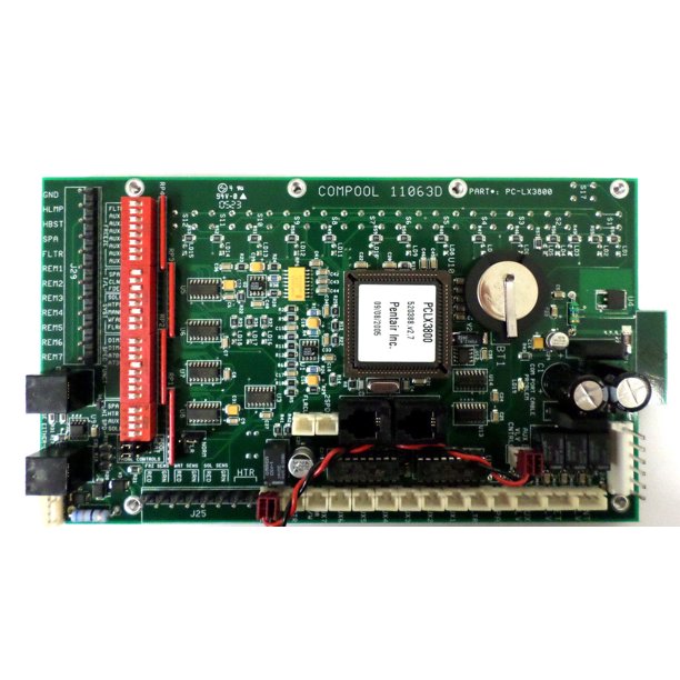 Pentair Compool PCLX3800 Circuit Board PCB LX3800 Version 2.7 Replace ...