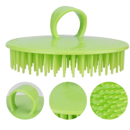 Salon Hair Combs Silicone Shampoo Brush, Manual Shampoo Brush, Reduce ...