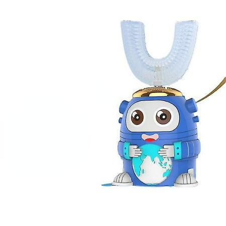 360 Degrees Electric Toothbrush Kids Silicon Automatic Ultrasonic ...