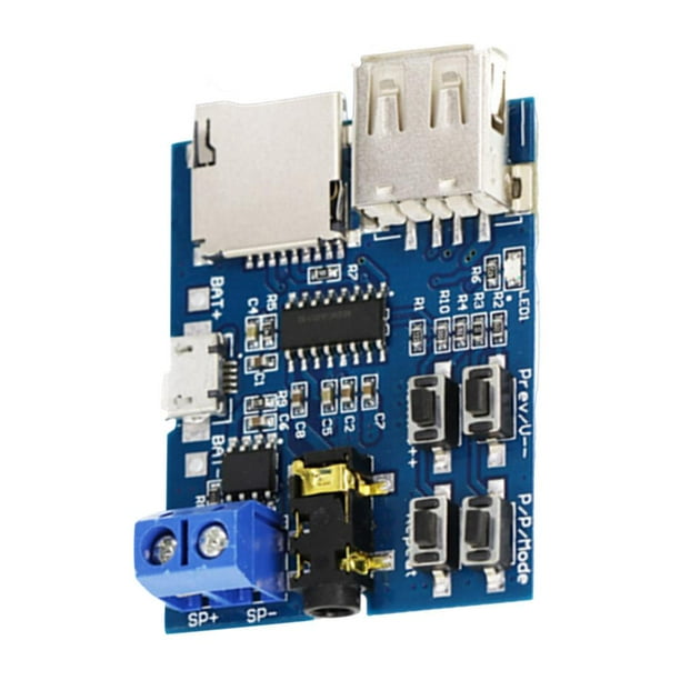 Voice Power Amplifier Template Support TF Card U Disk MP3 Decoding ...