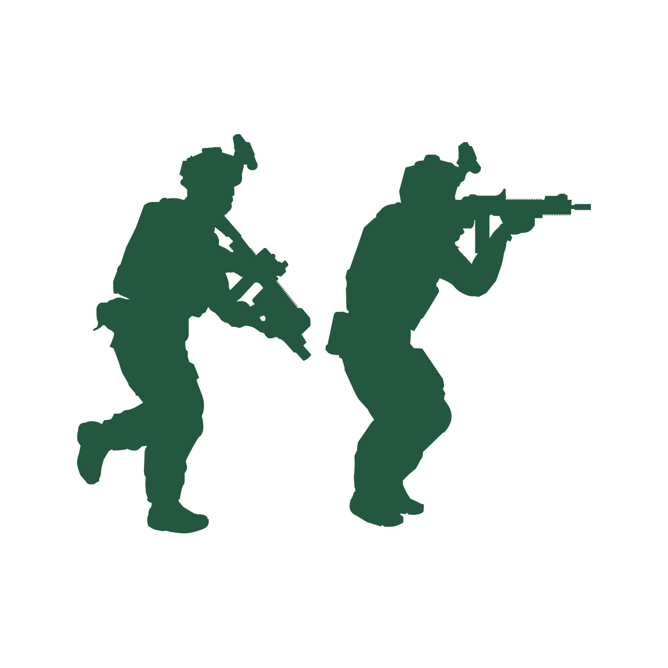 Pair of Special Forces Operators Sticker Decal Die Cut - Self Adhesive ...