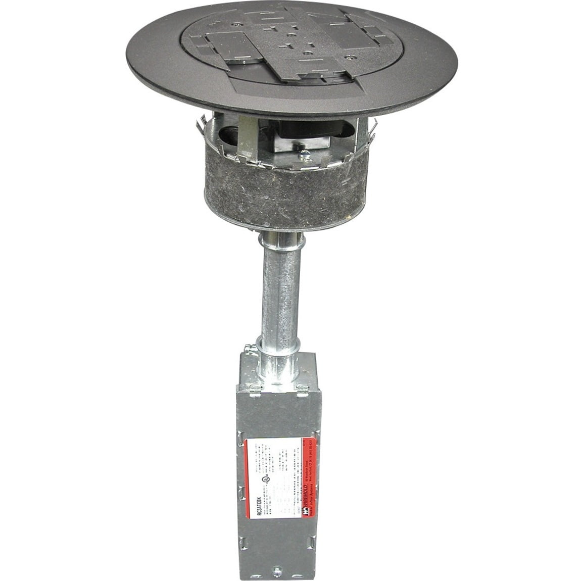 Wiremold RC3 Multi-Service Poke-Thru Assembly, Aluminum - Walmart.com