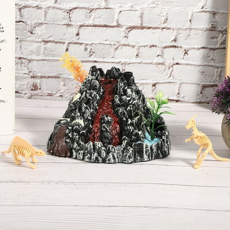 FLAMEEN Volcano Dinosaur Model Toy Electric Highly Simulation Child ...