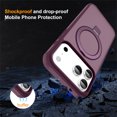 Allytechgroup Magnetic Case for iPhone 17 Pro Max, Built-in Rotatable ...