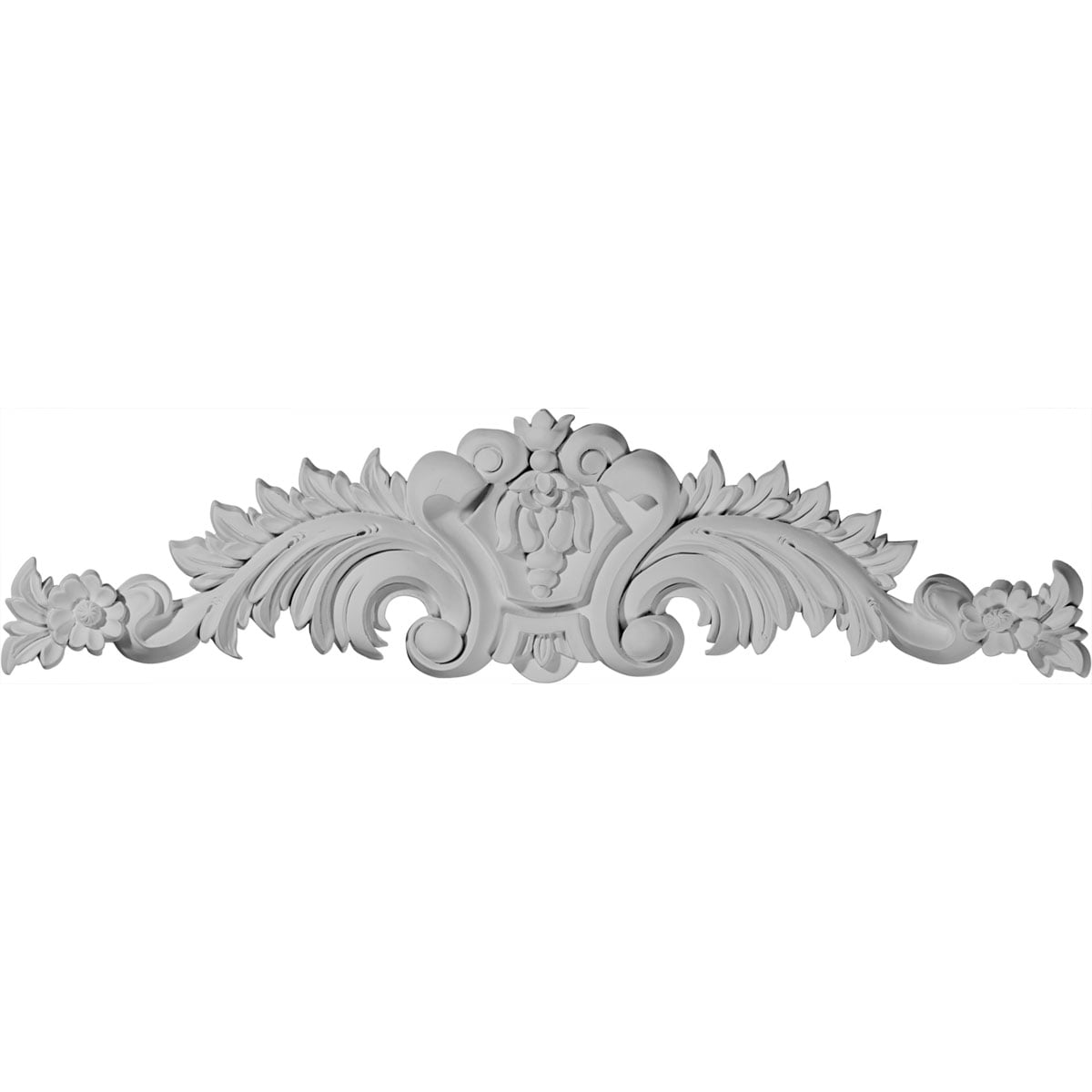 23 1/8"W x 5 7/8"H x 1 1/8"P Medium Scroll Center with Scrolls ...