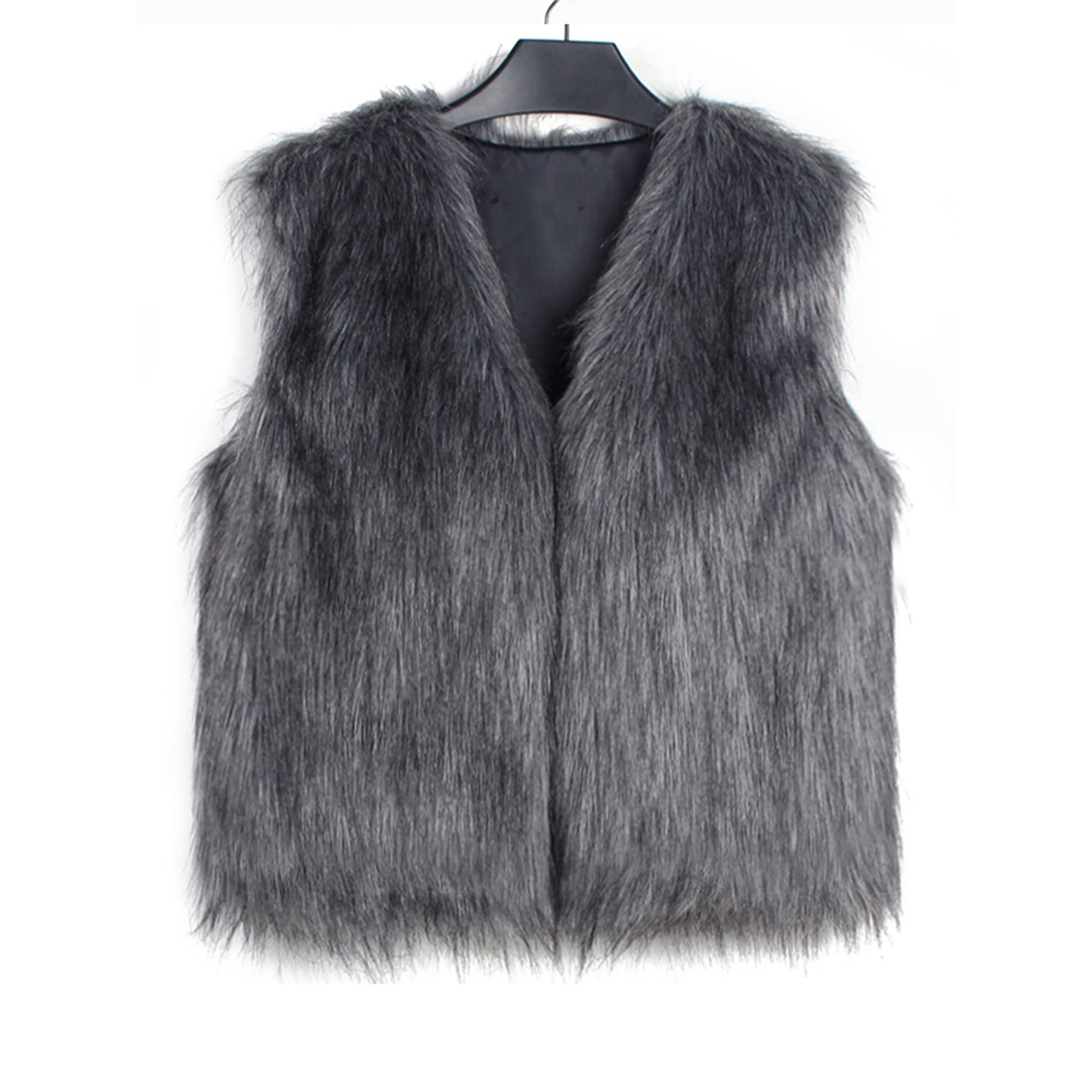 Click here for Gupgi Women Faux Fur Waistcoat Fashion Winter Gile... prices