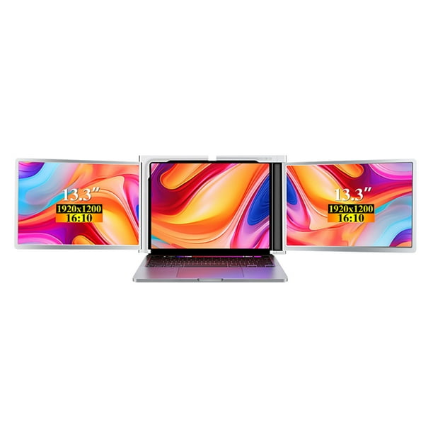 Monitor,Portable With Inches Laptop Windows 13.3-16.5 Laptop Screen ...