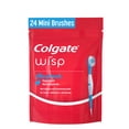 (4 pack) Colgate Max Fresh Wisp Disposable Travel Toothbrushes, Mini ...