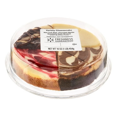 Freshness Guaranteed New York & Strawberry Cheesecakes, 6 oz, 2 Count ...